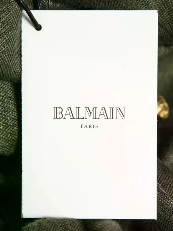 Balmain Belted Mini Dress