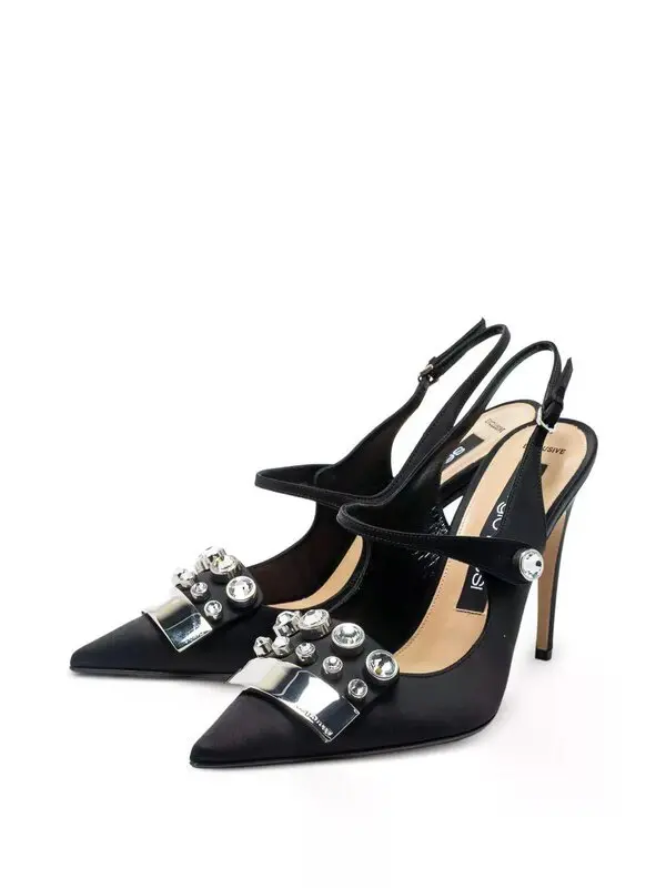 SERGIO ROSSI 110mm Slingback Pointed-toe Pumps