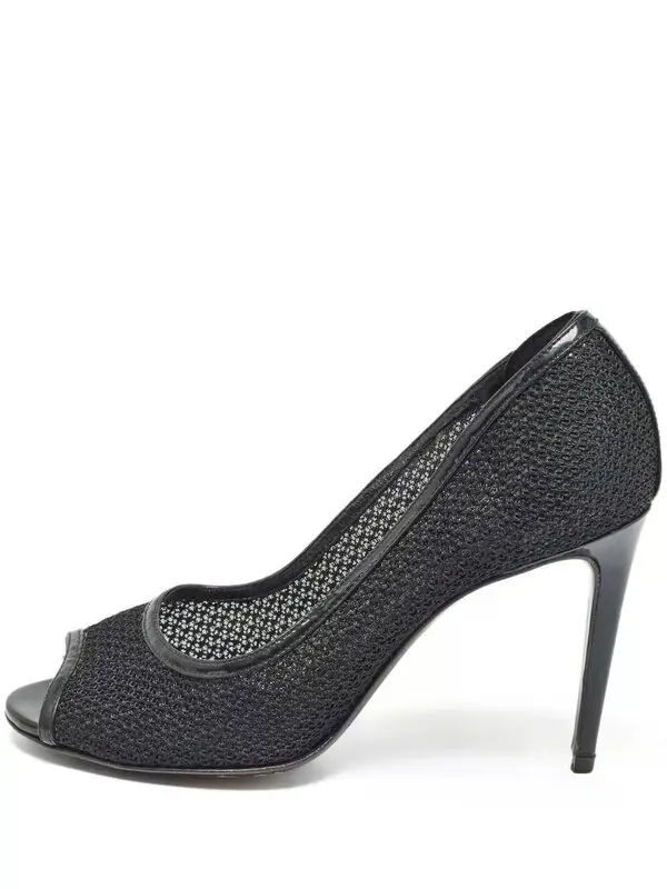 Dolce & Gabbana 95mm Mesh Peep-toe Pumps