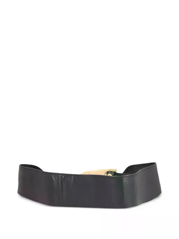 MILA SCHON Horn Leather Belt