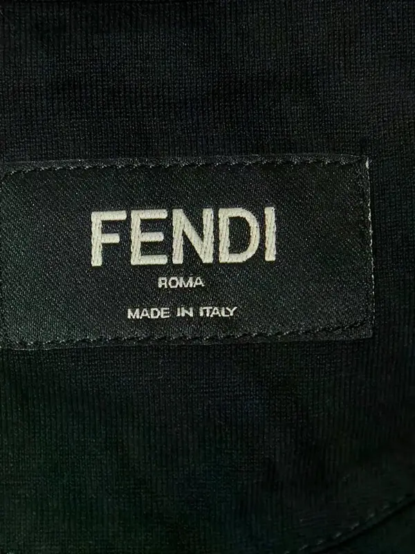 Fendi Embroidered Patchwork T-shirt