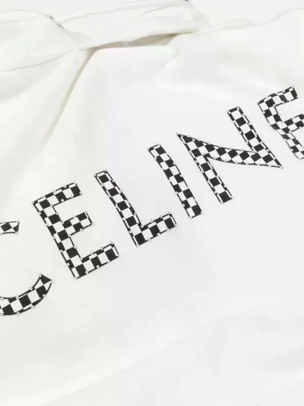 Celine Logo-detail Studded Hoodie