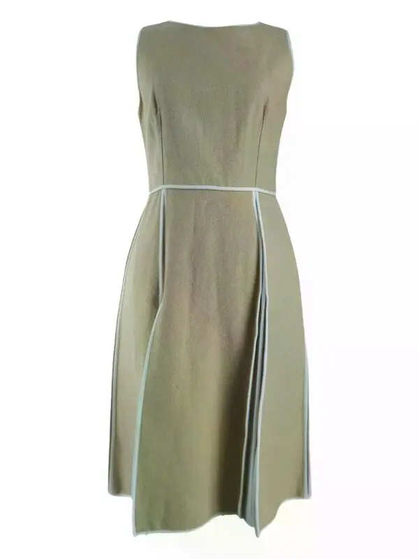 Fendi Pleated Midi Dress