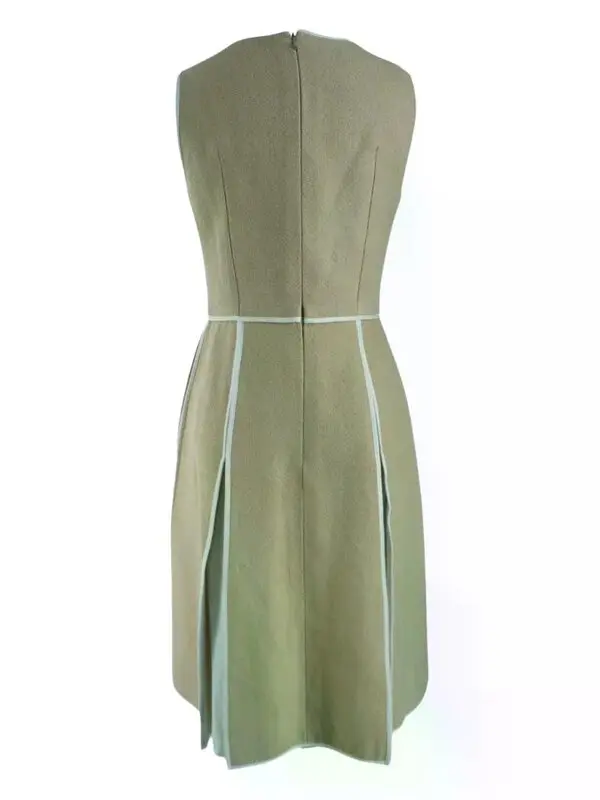 Fendi Pleated Midi Dress