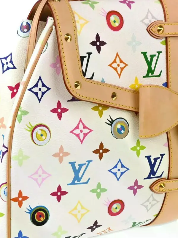 LOUIS VUITTON X Takashi Murakami Eye Love Gm Tote - White
