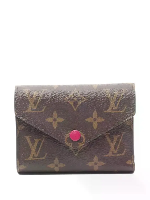 LOUIS VUITTON 2010s Portefeuil Victorine Wallet - Brown