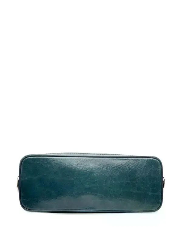 Celine 2008 Crinkled Patent Macadam Shoulder Bag