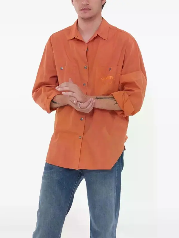 KRIZIA 2000s Long-sleeved Shirt