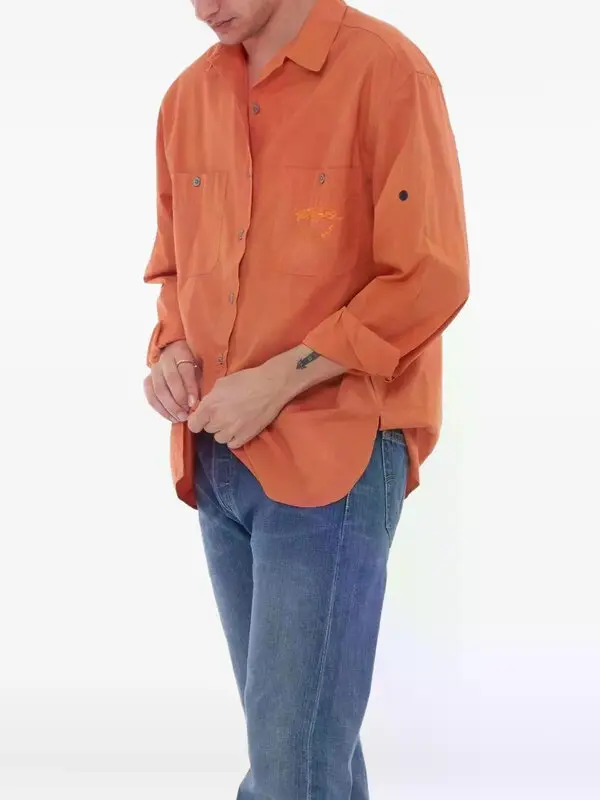 KRIZIA 2000s Long-sleeved Shirt