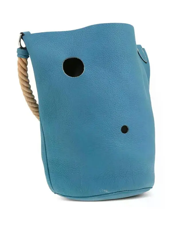 Hermès 2007 Mangeoire Bucket Bag - Blue