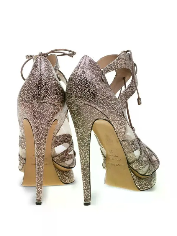 NICHOLAS KIRKWOOD 135mm Leather Heeled Sandals