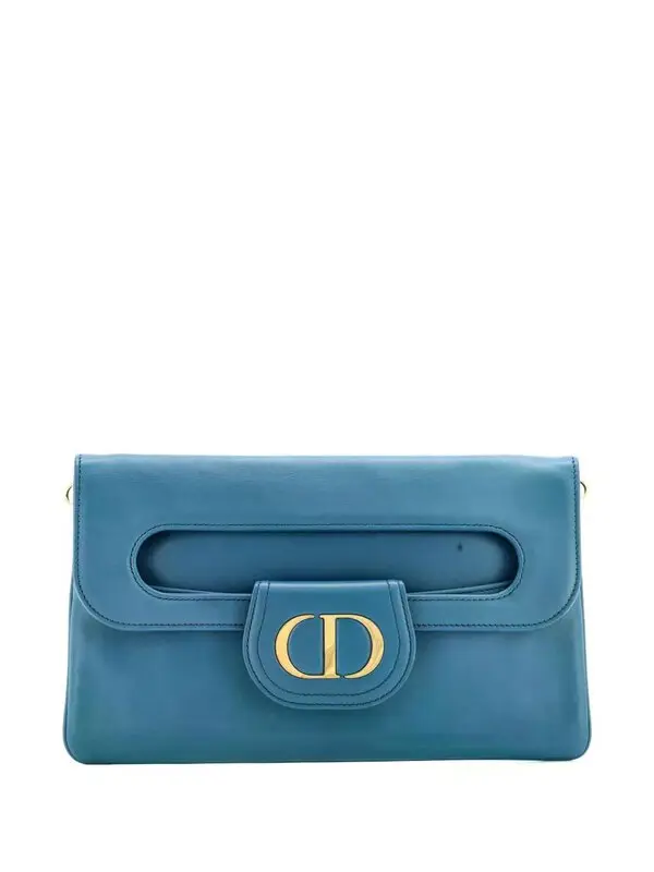 Dior Diordouble Chain Bag Leather Medium Shoulder Bag