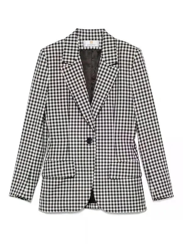Givenchy 1990s Check-pattern Blazer