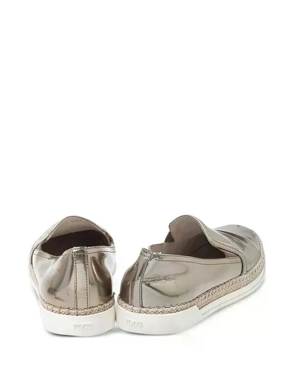 TOD'S Patent Leather Slip-on Sneakers