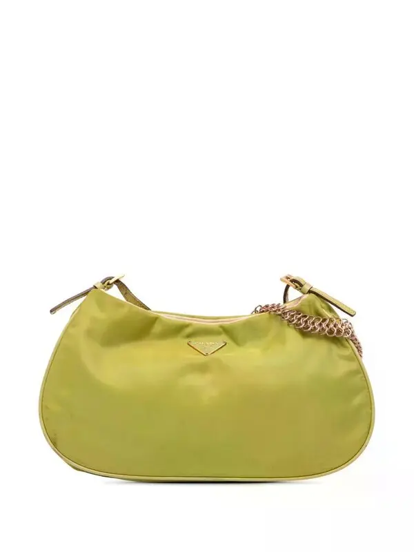 Prada Tessuto Chain Shoulder Bag