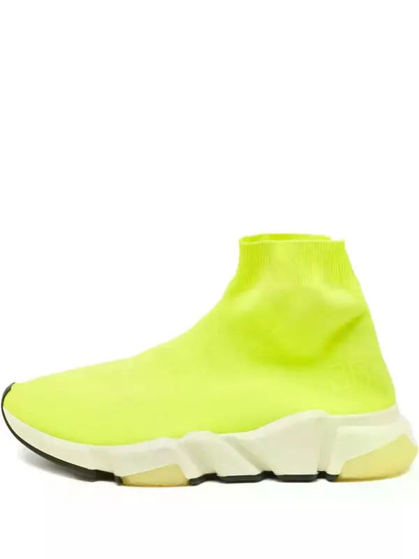 Balenciaga Speed Sock Knit Sneakers - Yellow