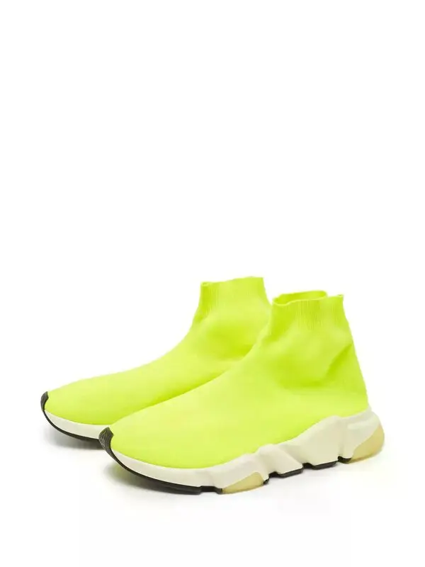 Balenciaga Speed Sock Knit Sneakers - Yellow