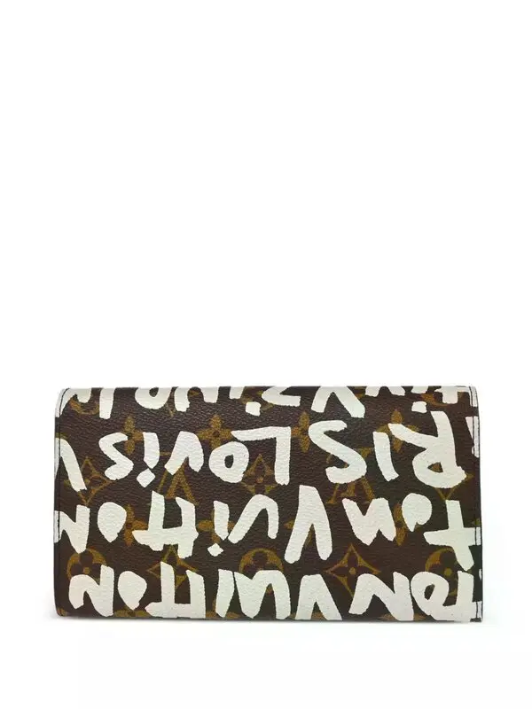 LOUIS VUITTON 2001 Monogram-graffiti Wallet