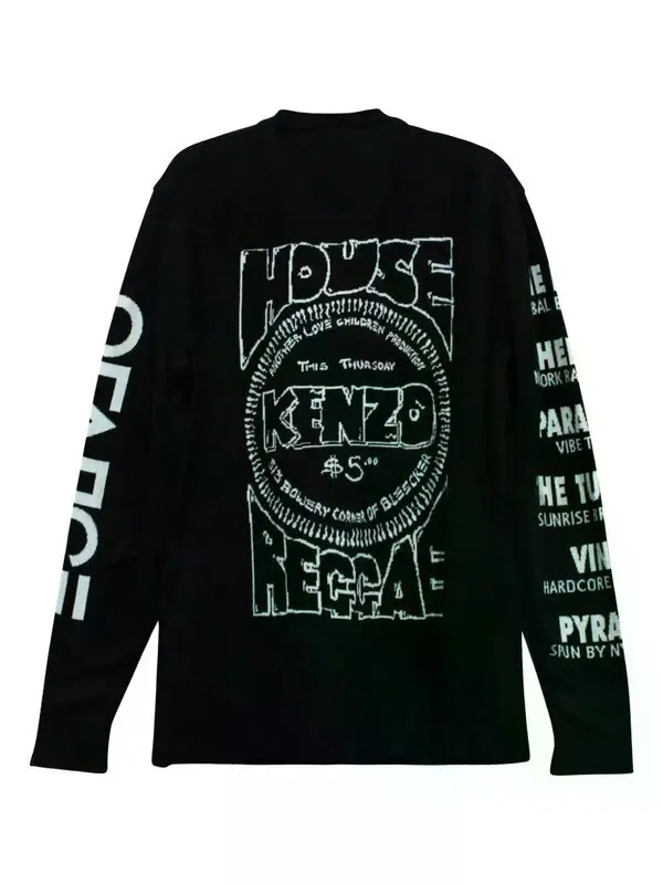 Kenzo Slogan-print Cardigan