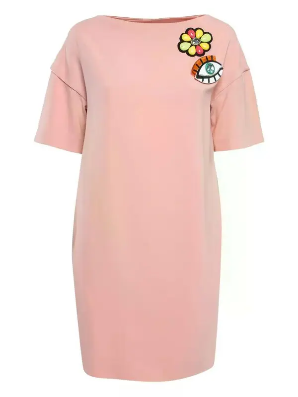 Moschino Appliqué-detail Dress
