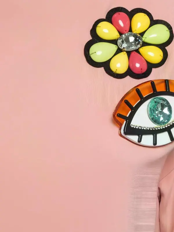 Moschino Appliqué-detail Dress