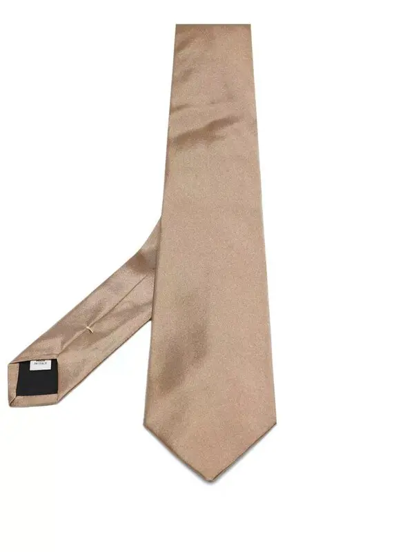 Valentino Garavani Silk Tie - Brown