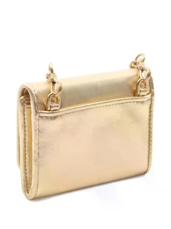 Miu Miu 2010s Leather Chain Card Case