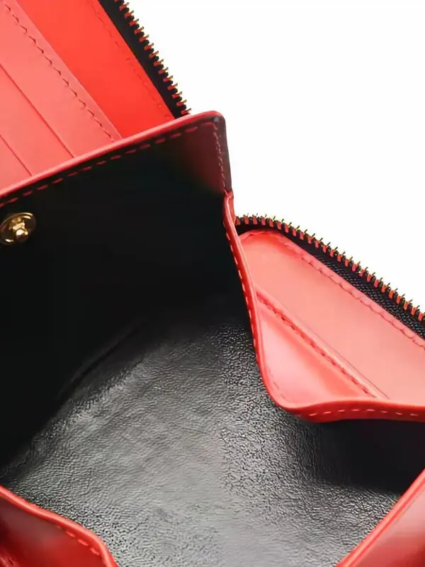 Comme Des Garçons 2020s Huge Logo Zipper-round Wallet