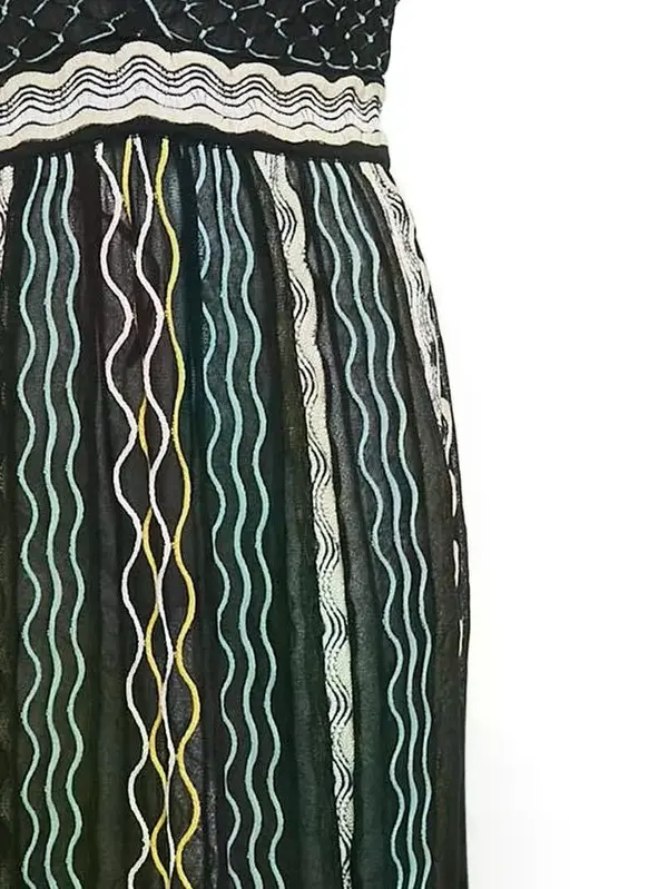 Missoni Stripe-detail Midi Dress