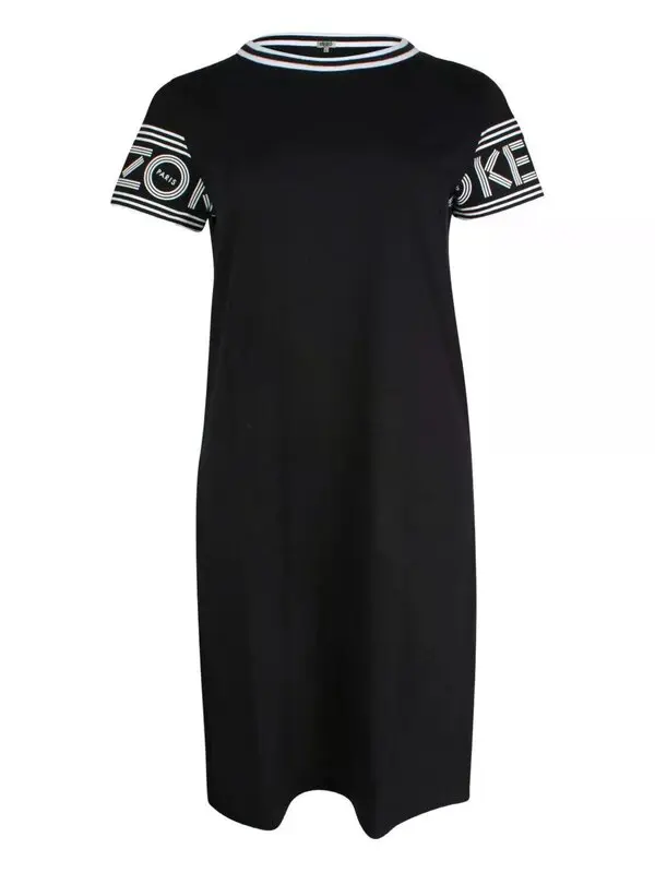 Kenzo Logo-print T-shirt Midi Dress