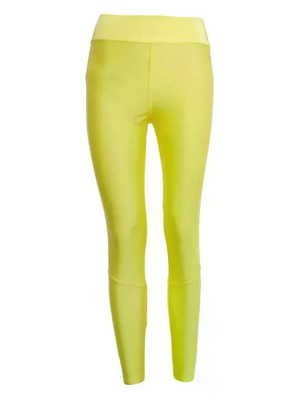 Moncler High-waist Jersey Leggings - Yellow