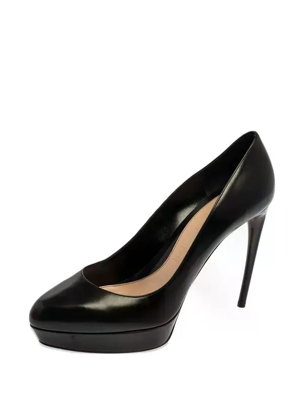 Alexander McQueen 115mm Leather Heeled Pumps