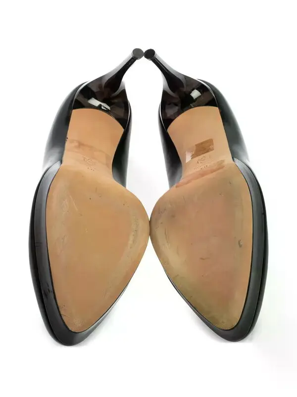 Alexander McQueen 115mm Leather Heeled Pumps