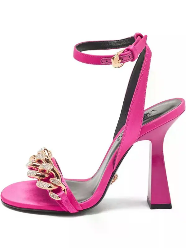 Versace 100mm Chain-detailed Sandals