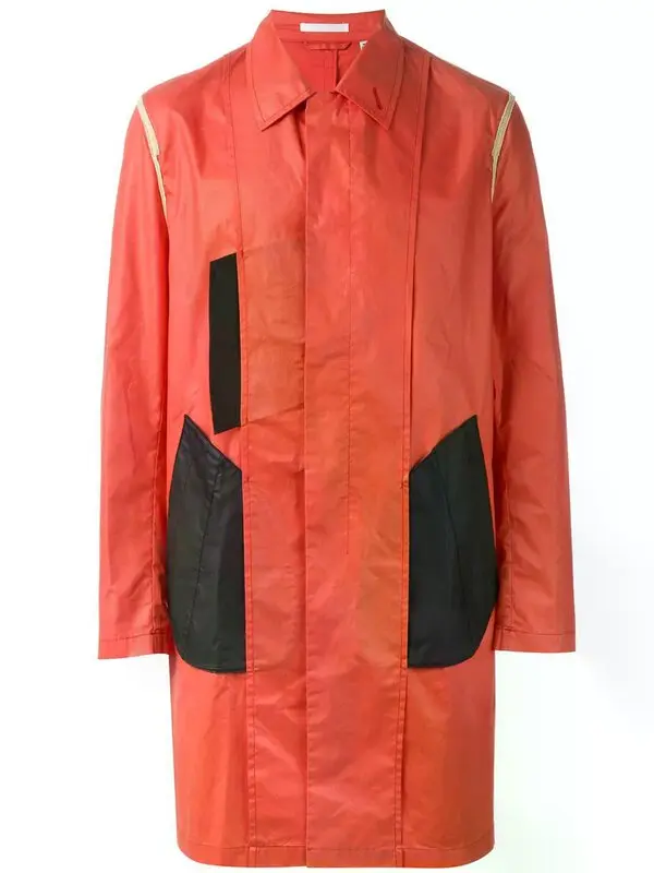 Helmut Lang Vintage Color Block Coat