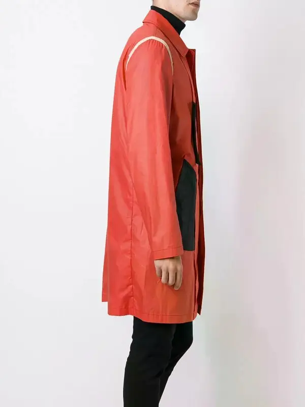 Helmut Lang Vintage Color Block Coat