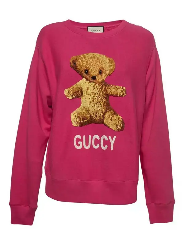Gucci Teddy Bear-motif Sweatshirt