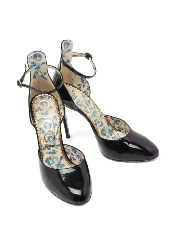 Gucci 110mm Leather Heeled Pumps