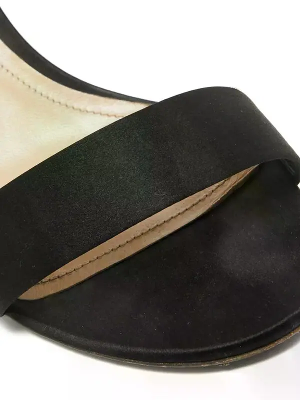NICHOLAS KIRKWOOD 75mm Satin Ankle-strap Heels