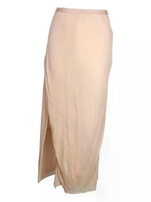 Rick Owens Side-slit Midi Skirt