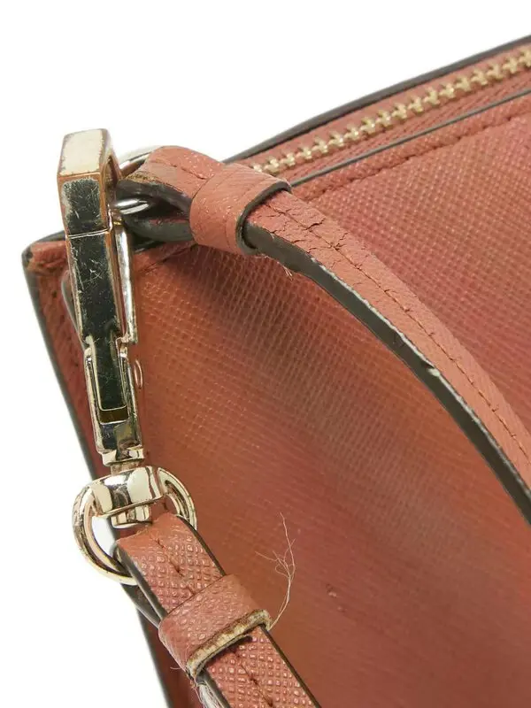 Dkny Leather Zip Clutch