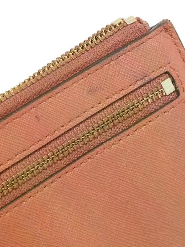Dkny Leather Zip Clutch