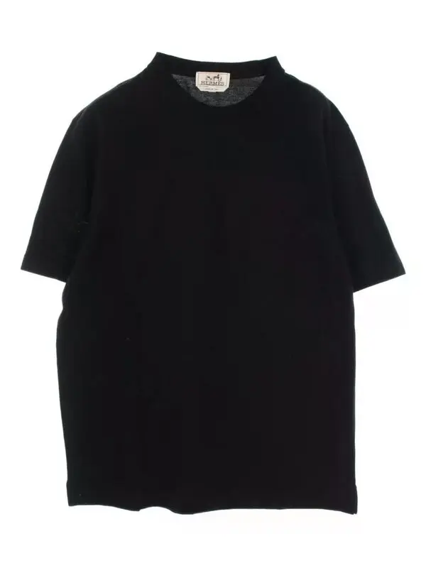 Hermès 2010 Logo-embroidered T-shirt