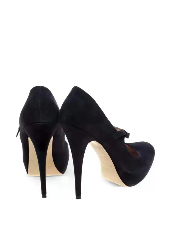 Miu Miu 135mm Mary Jane Suede Pumps