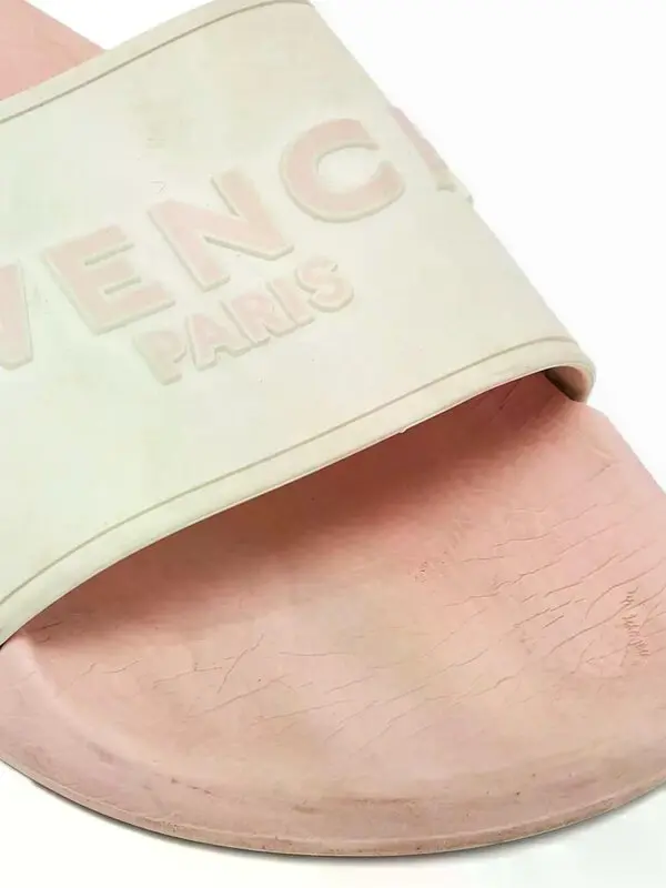 Givenchy 2024 Embossed Logo Slides