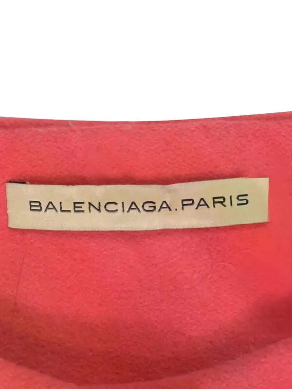 Balenciaga Single-breasted Wool Coat