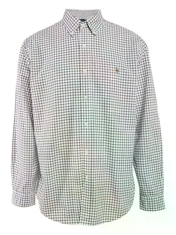 Polo Ralph Lauren Pre-owned Check Cotton Shirt - White