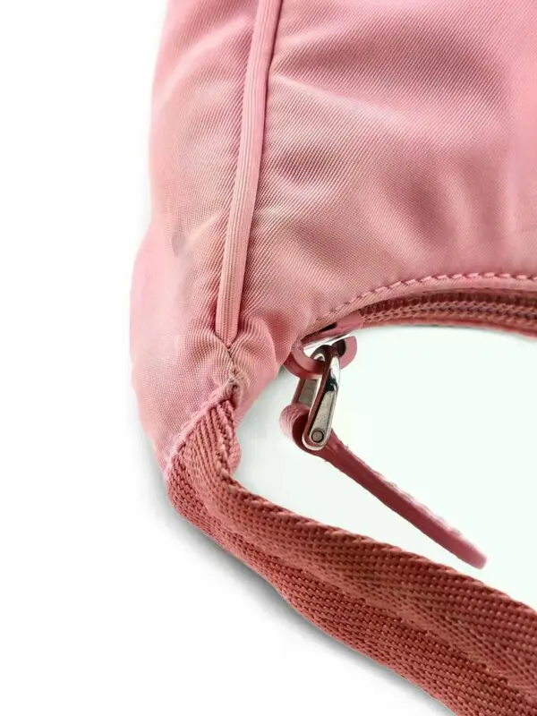 Prada Re-edition 2000 Tessuto Mini Hobo Bag - Pink