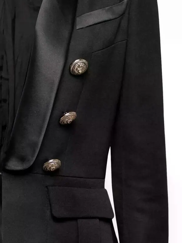 Balmain Structured-shoulder Blazer