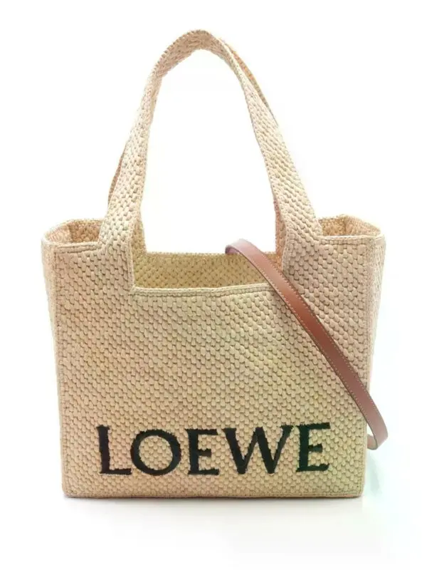 Loewe 2020 Raffia Tote Bag